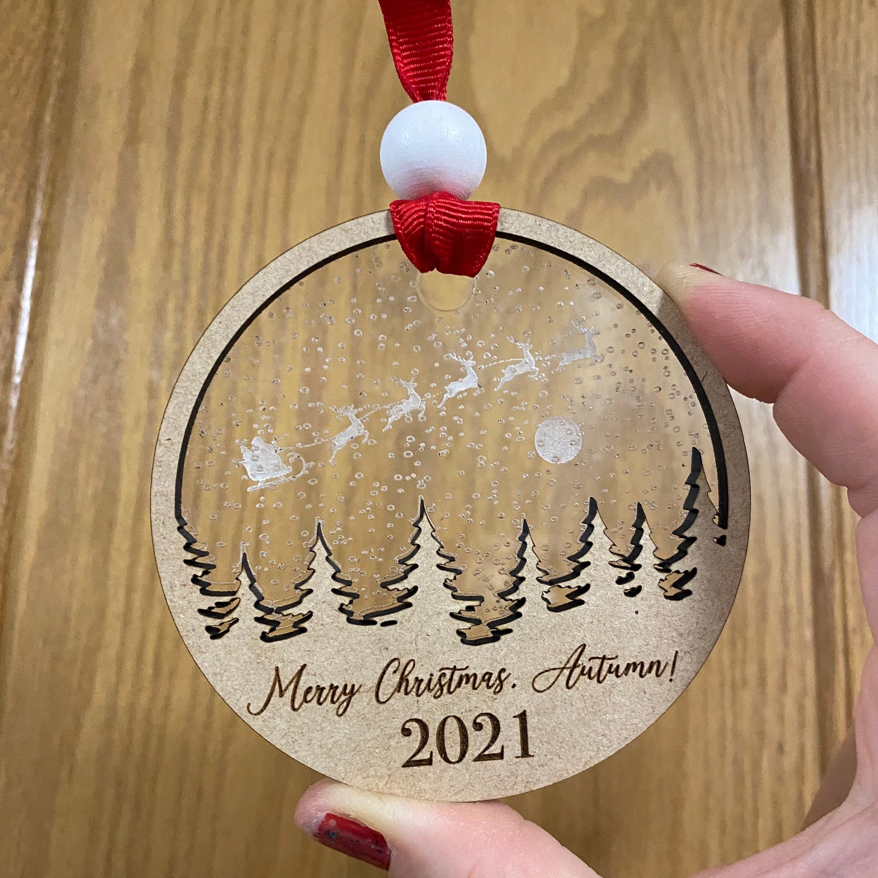 Personalized Christmas Ornament – katielawsondesign